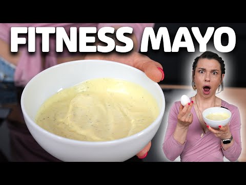 Selbstgemachte Diät-Mayo mit 80 % weniger Fett (fertig in 5 Minuten)