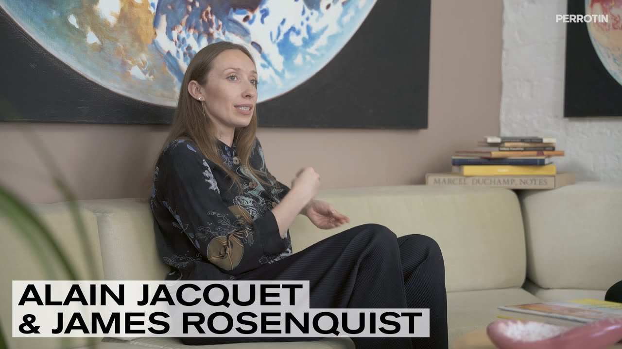 “ALAIN JACQUET & JAMES ROSENQUIST” AT PERROTIN NEW YORK - YouTube