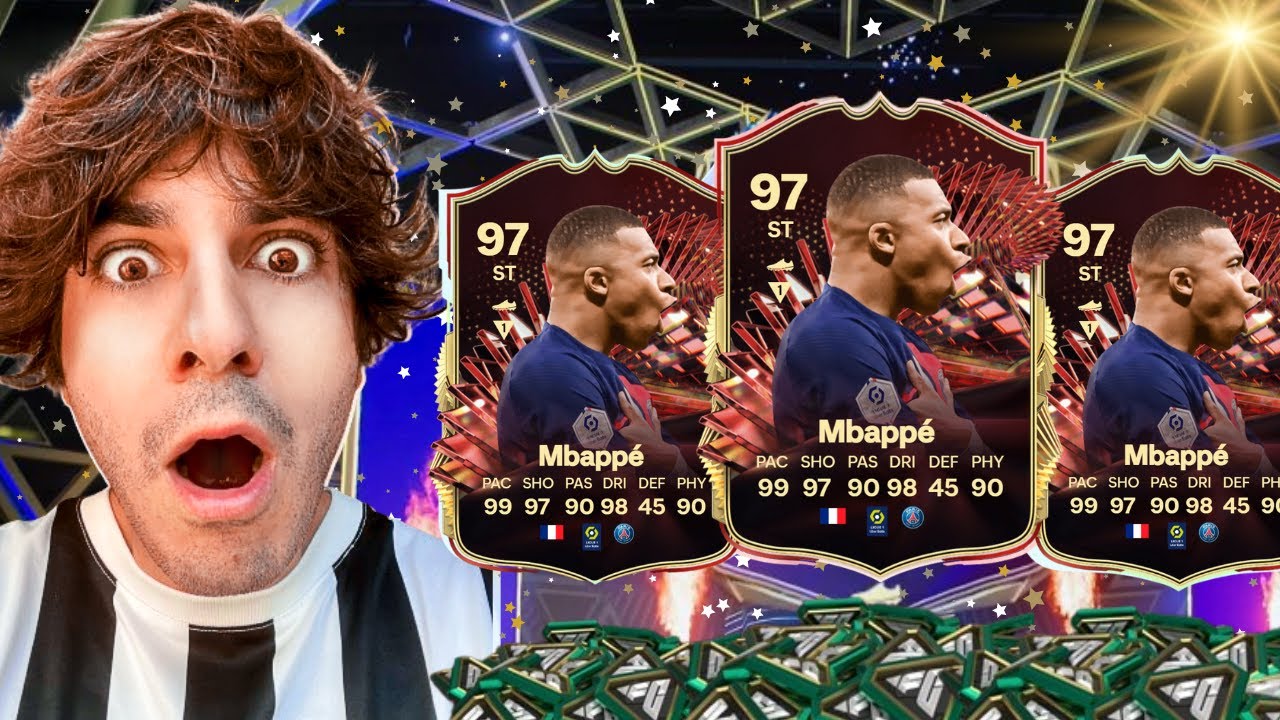 BROKEN Ligue 1 TOTS Red Picks with Mbappe and Dembele GUARANTEED (EA ...