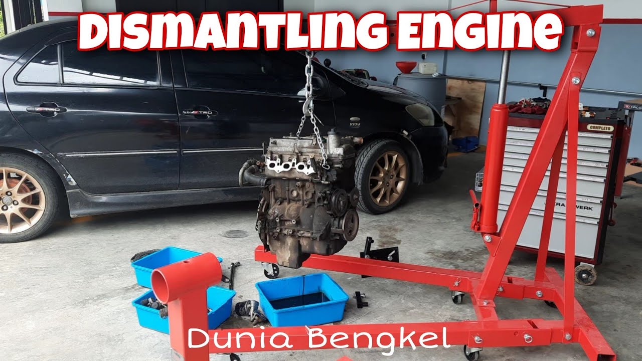 Dismantling Engine #DuniaBengkel - YouTube
