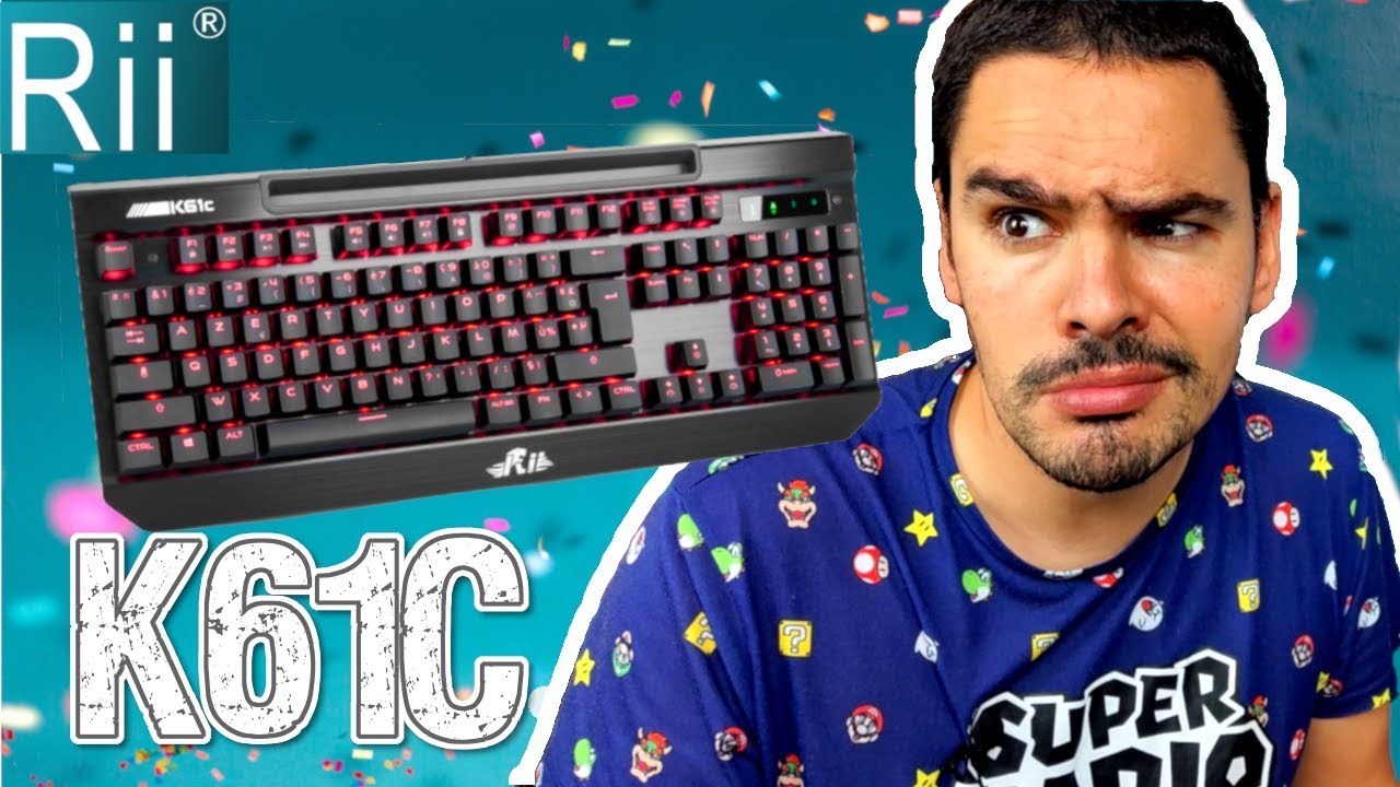 RII NE RII'GOLE PLUS AVEC SON CLAVIER K61C !!! IL VA FAIRE MAL 😱 - YouTube
