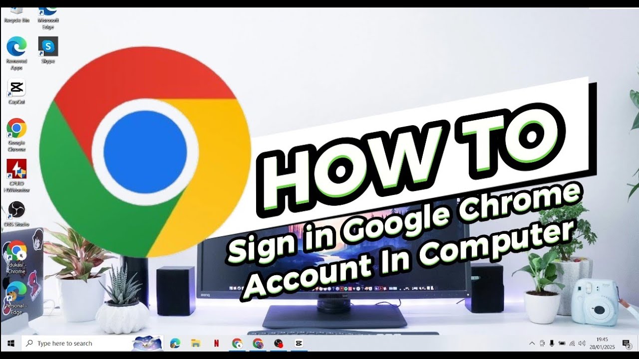 How To Sign in Google Chrome Account In Computer - YouTube