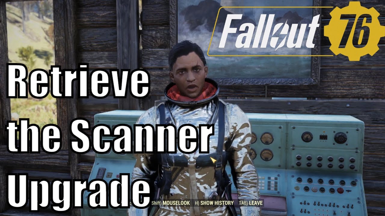 Fallout 76: Wastelanders Retrieve the Scanner Upgrade - Ally Astronaut ...