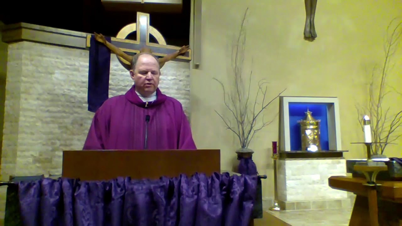 Daily Mass Connection - Fr Tom Holder - March 20, 2020 - YouTube