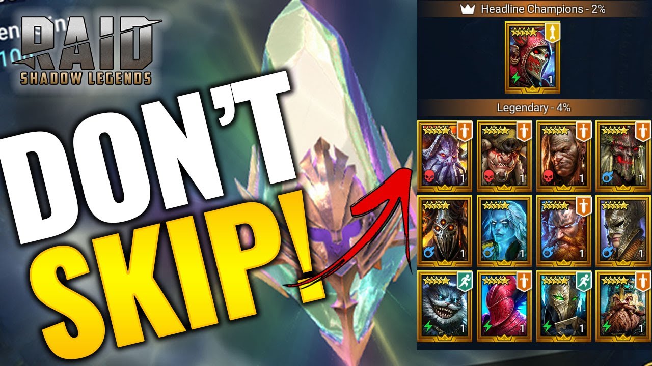WORTH GRINDING FOR! Great Summon Pool Opening! | RAID: Shadow Legends ...