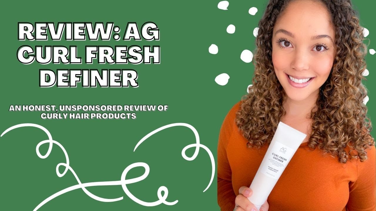 AG CURL FRESH DEFINER | Honest Curly Hair Product Review - YouTube