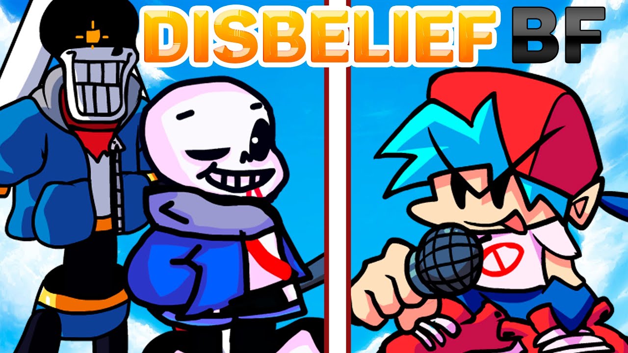 Friday Night Funkin' - VS Disbelief Remastered | Undertale (FNF ...