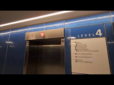 Schindler 5500 Elevators to Public Bus/Off Airport Parking - Rental Car ...