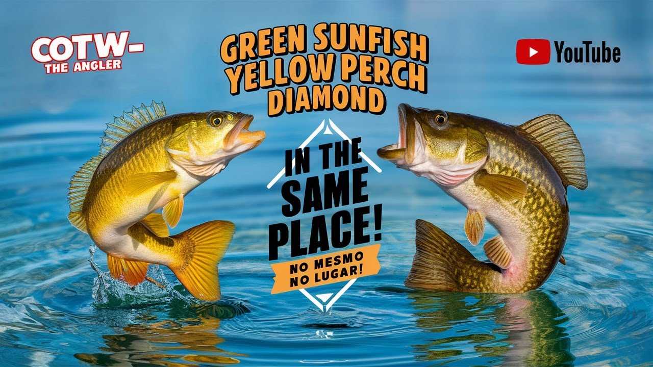 Green Sunfish e Yellow Perch Diamond - Call Of The Wild The Angler ...