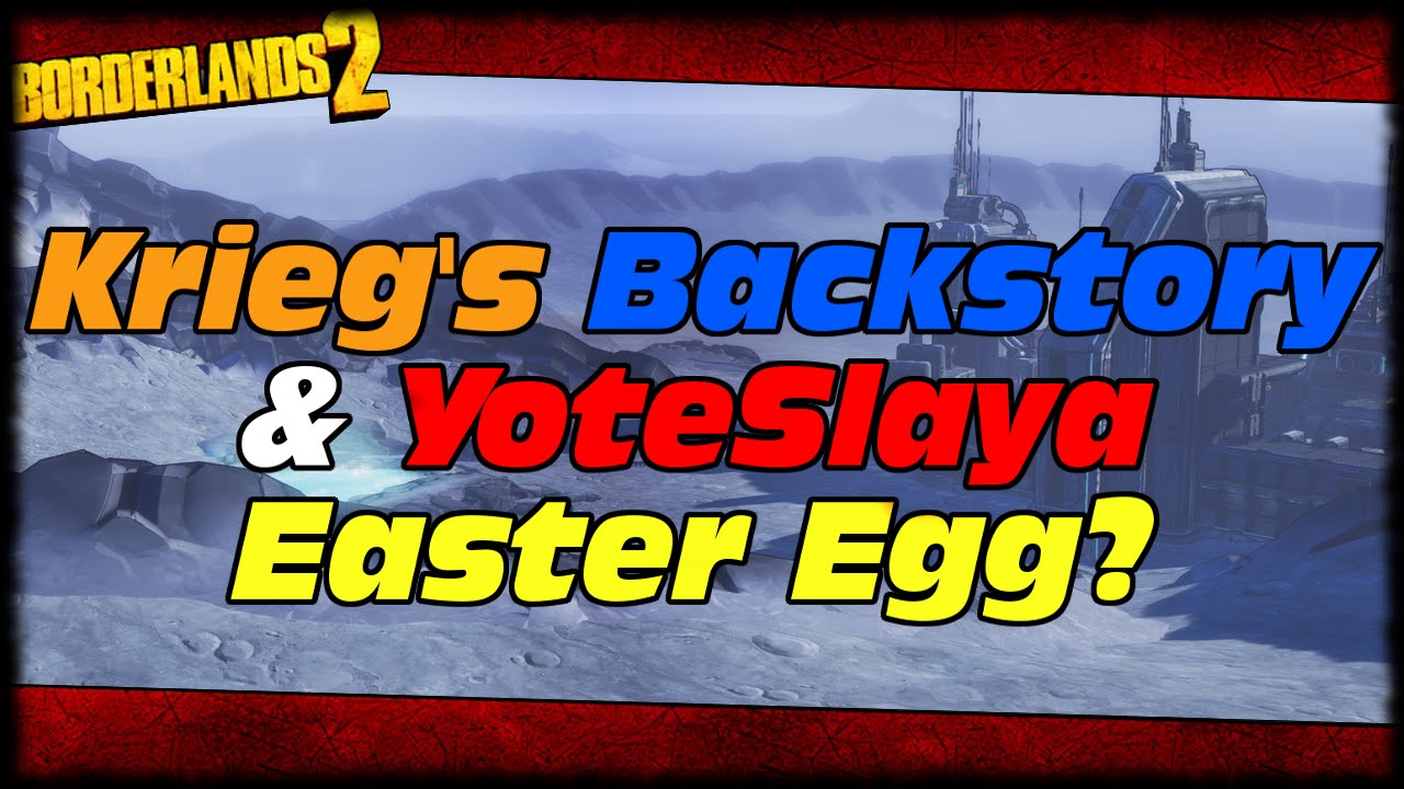 Borderlands Presequel YoteSlaya Easter Egg & Krieg's Backstory In ...