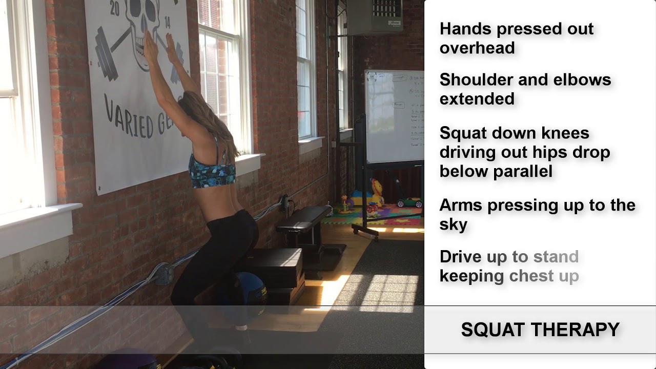 TTSL Daily Movement | How To Do Squat Therapy - YouTube