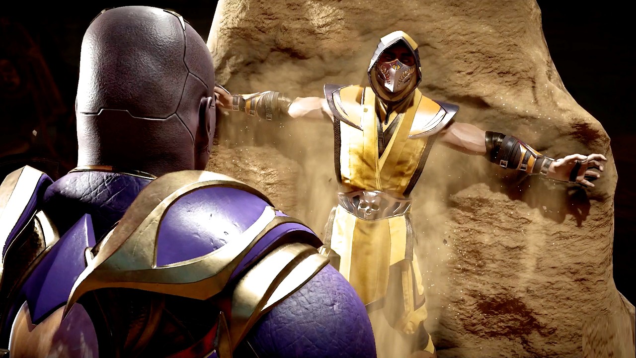 MK11 All Fatalities on Scorpion Hellfire Ninja - YouTube