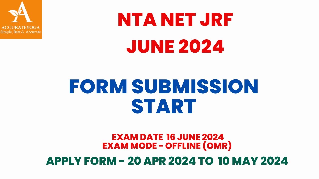 UGC NET 2024🔥June Application Form Out | UGC NET Form Fill Up 2024 ...