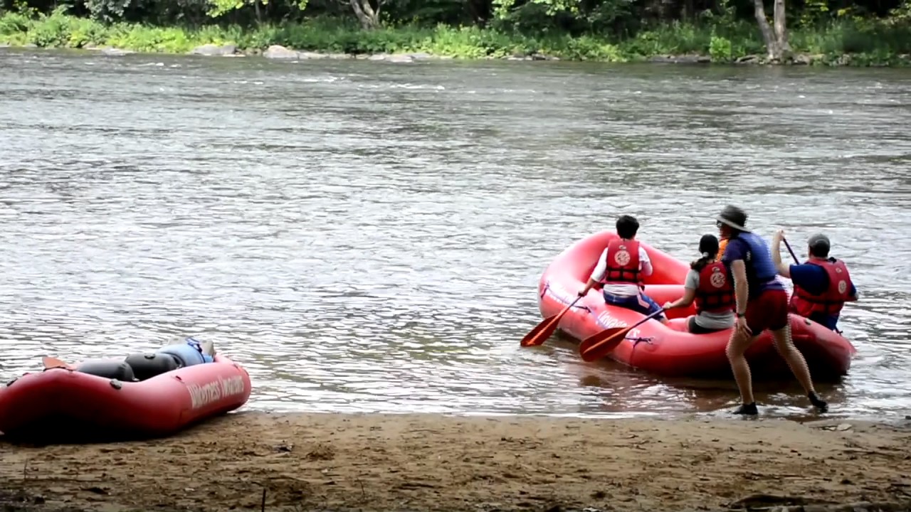 Family Rafting on the Middle Yough - YouTube