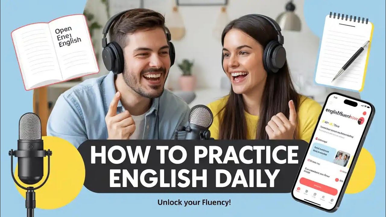 How to Practice English Every Day🗣️ | English Podcast Conversation | # ...