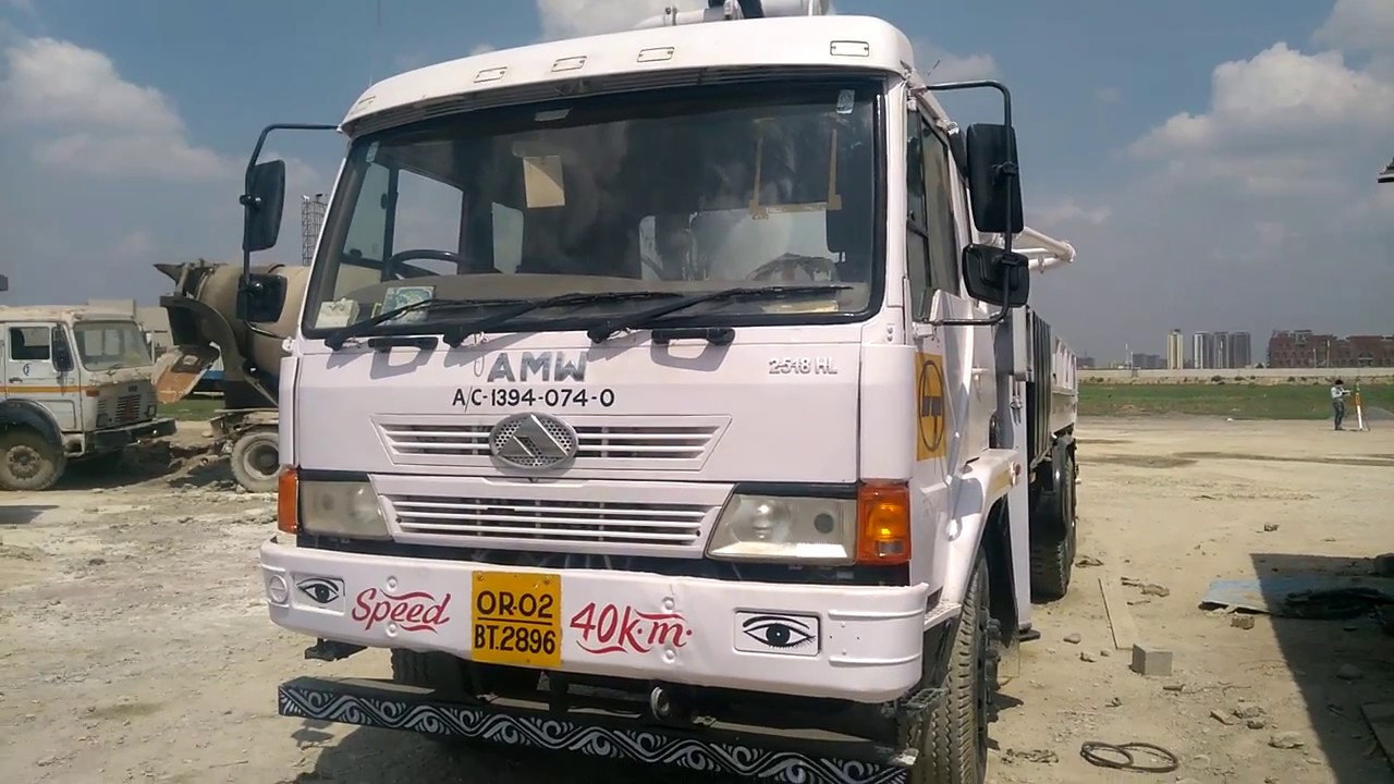 Boom Placer Schwing Stetter S36 - YouTube