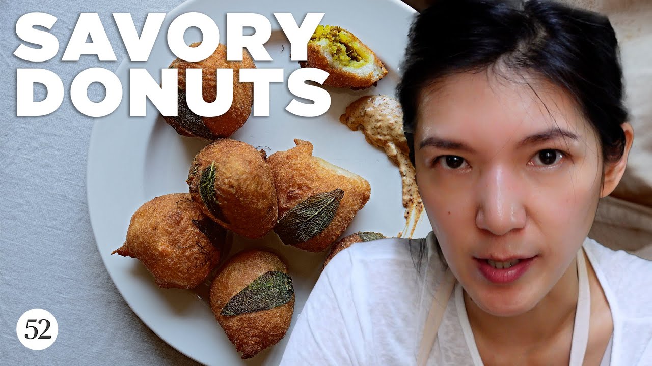 How to Make Chewy Mochi Pork Donuts | In the Kitchen with Mandy Lee ...