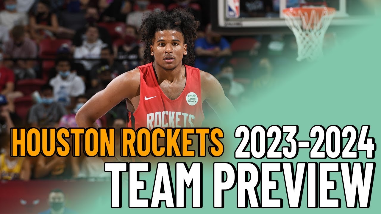 2023-24 NBA Season Preview: Houston Rockets - YouTube