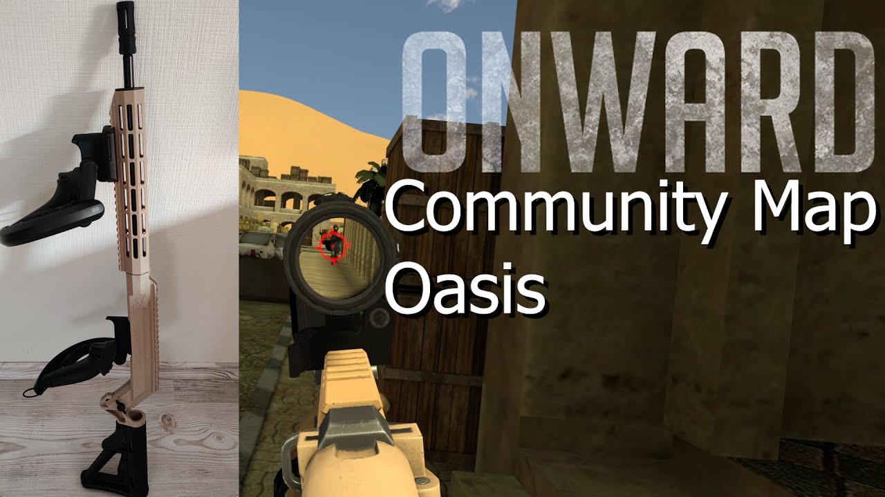 VR Onward - Testing Community Map Oasis vs AI experienced - YouTube