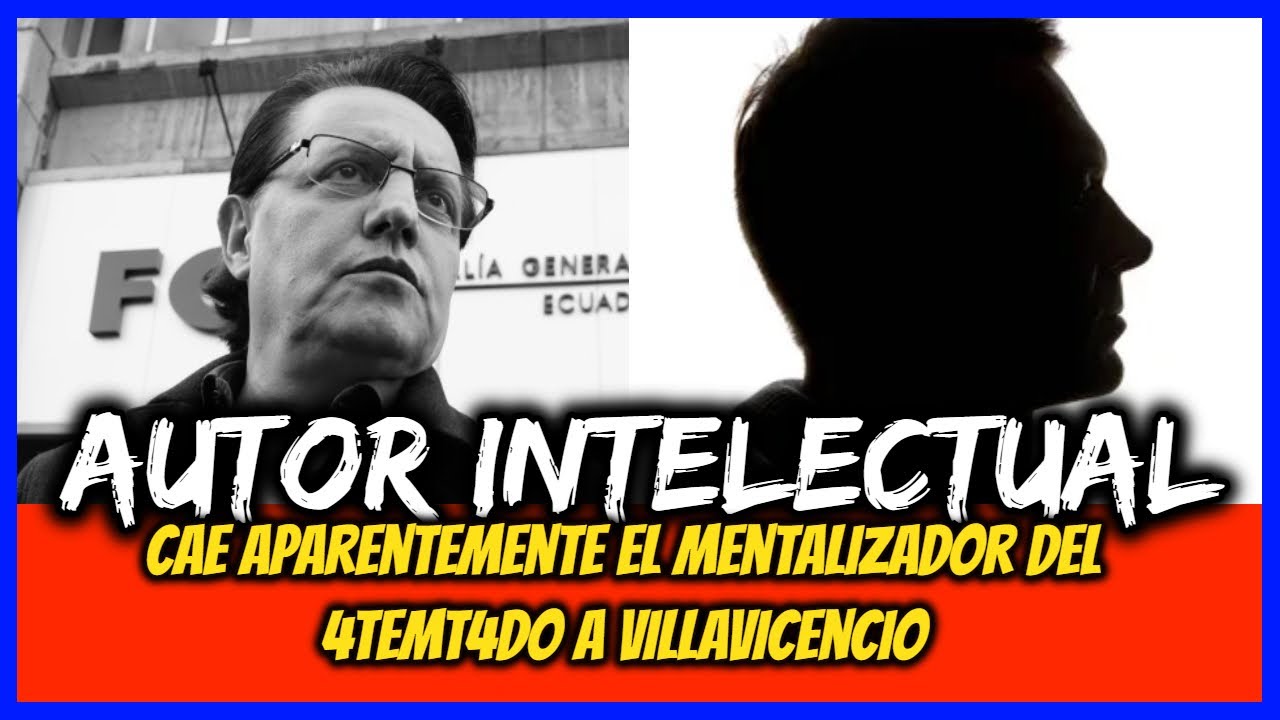 Autor intelectual. Cae aparentemente el mentalizador del 4tent4do a ...