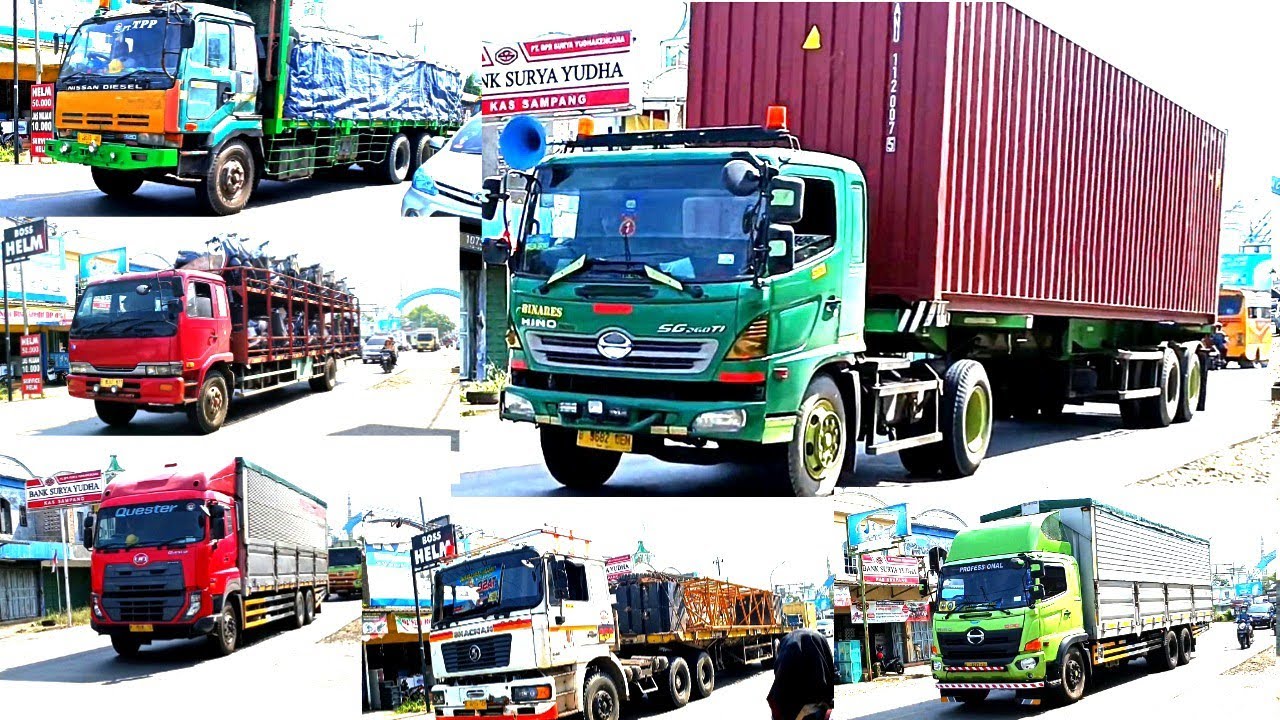 Mobil tronton, mobil kontainer, mobil bis kecil, mobil bis besar, mobil ...