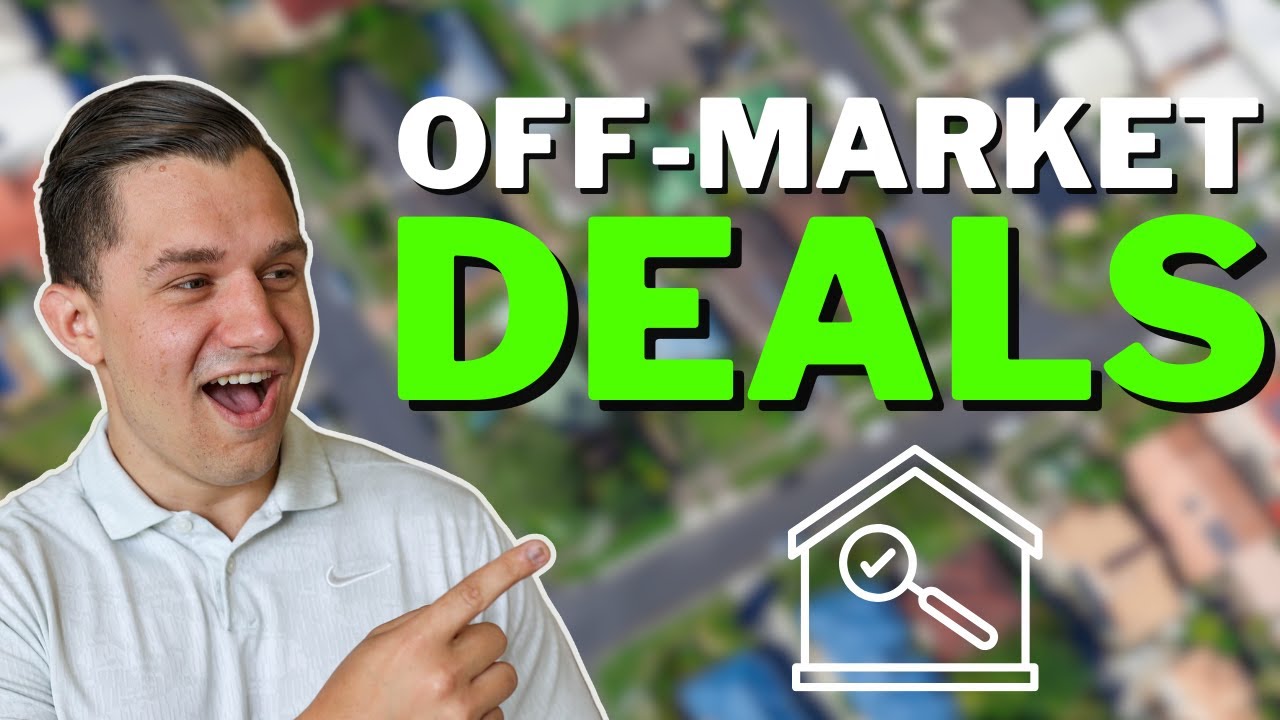 How to Find the Best Off-Market Real Estate Deals - YouTube