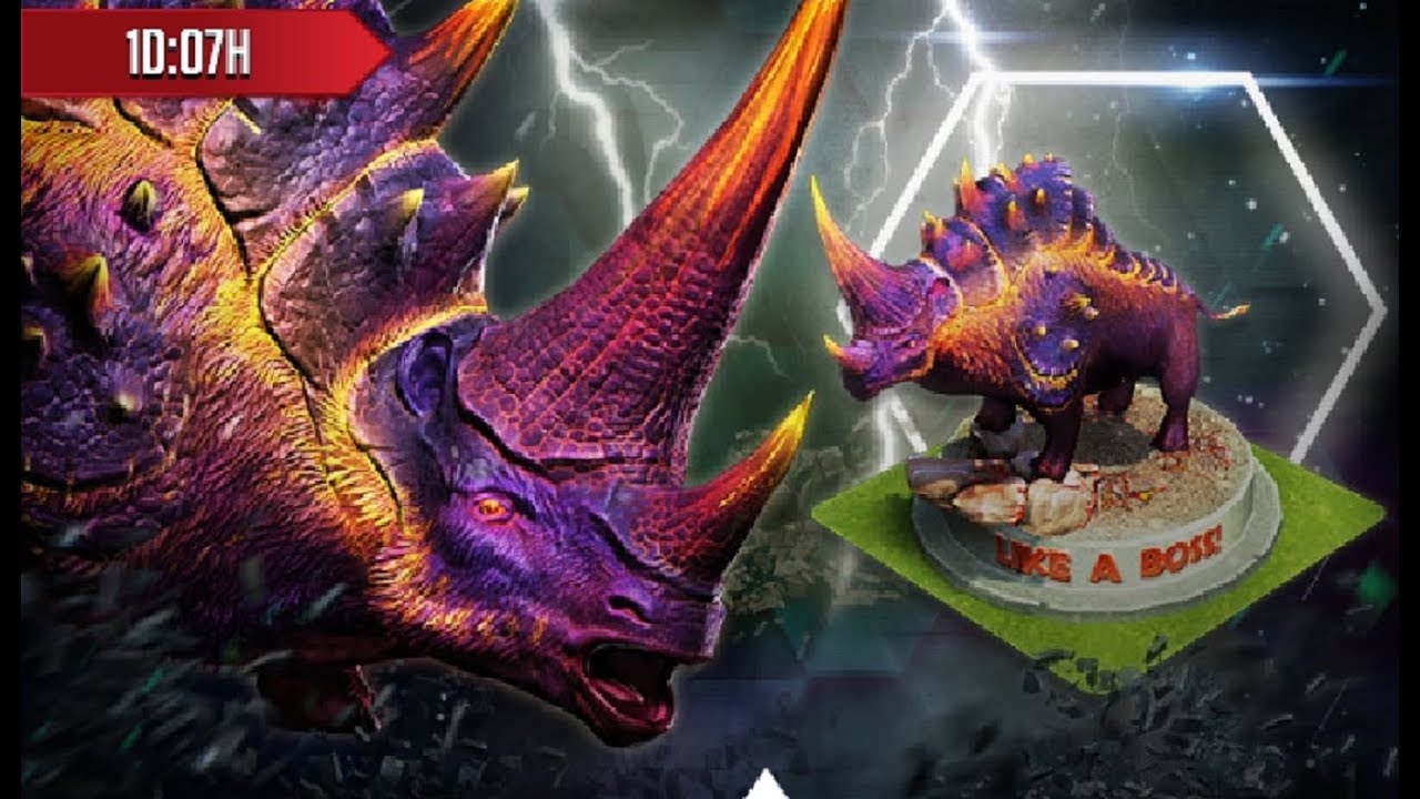 Jurassic World The Game Special New Cenozoic Boss Behemoth 93