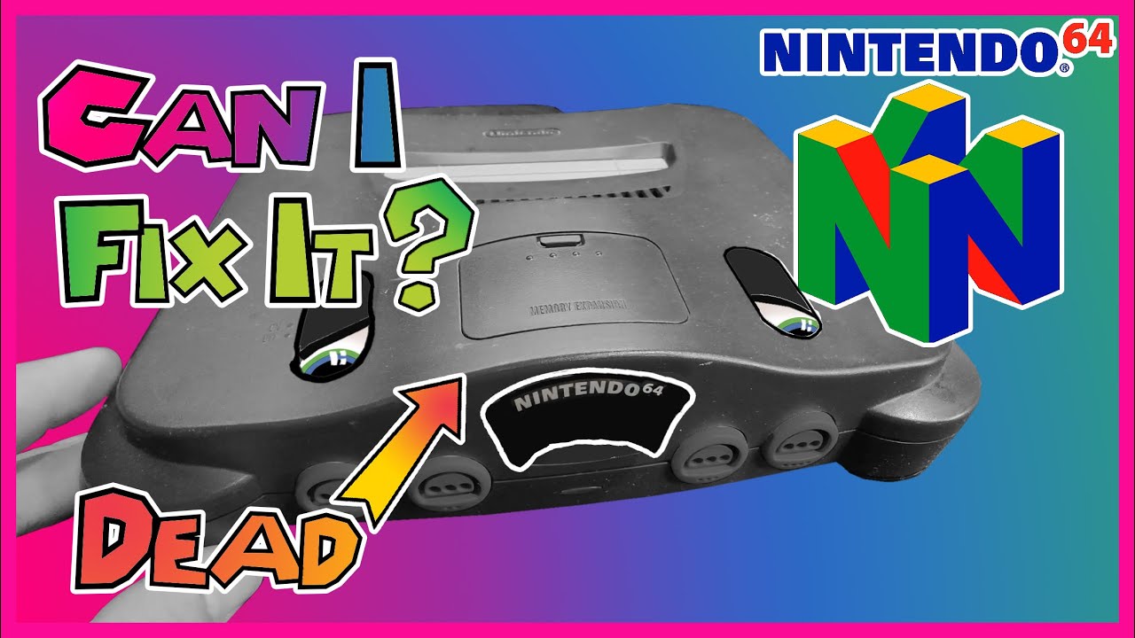 Can I Fix it? - Restoring a dead N64 - YouTube