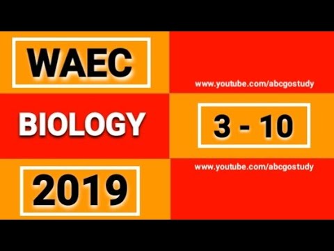 WASSCE 2024 BIOLOGY REVISION: WAEC BIOLOGY PAST QUESTIONS & ANSWERS ...