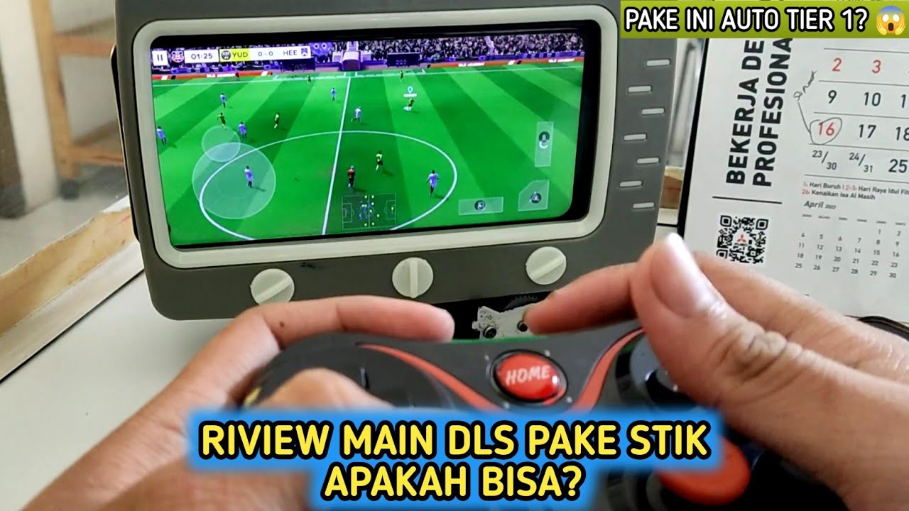 MAIN DLS 22 PAKE STIK || Riview MAIN DLS MENGGUNAKAN GAMEPAD APAKAH MASIH BISA? DLS 22 - YouTube
