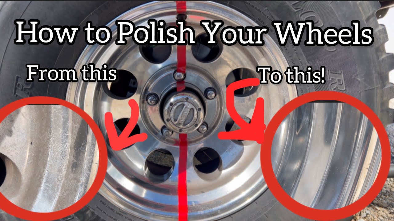 How to Polish Your Own Wheels like A Pro! #diy - YouTube