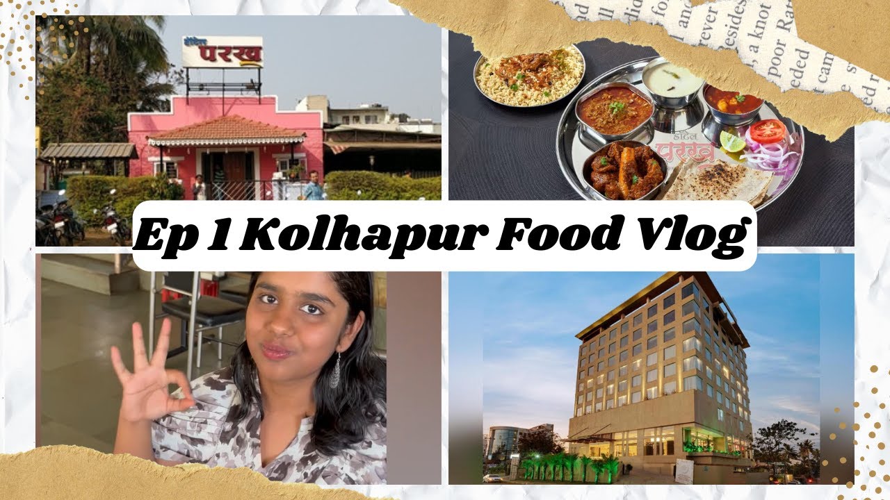 Best Kolhapur Food #EP01 Kolhapur Trip #Pune to Kolhapur #Parakh #Tambda Pandara Rassa Kolhapur ...
