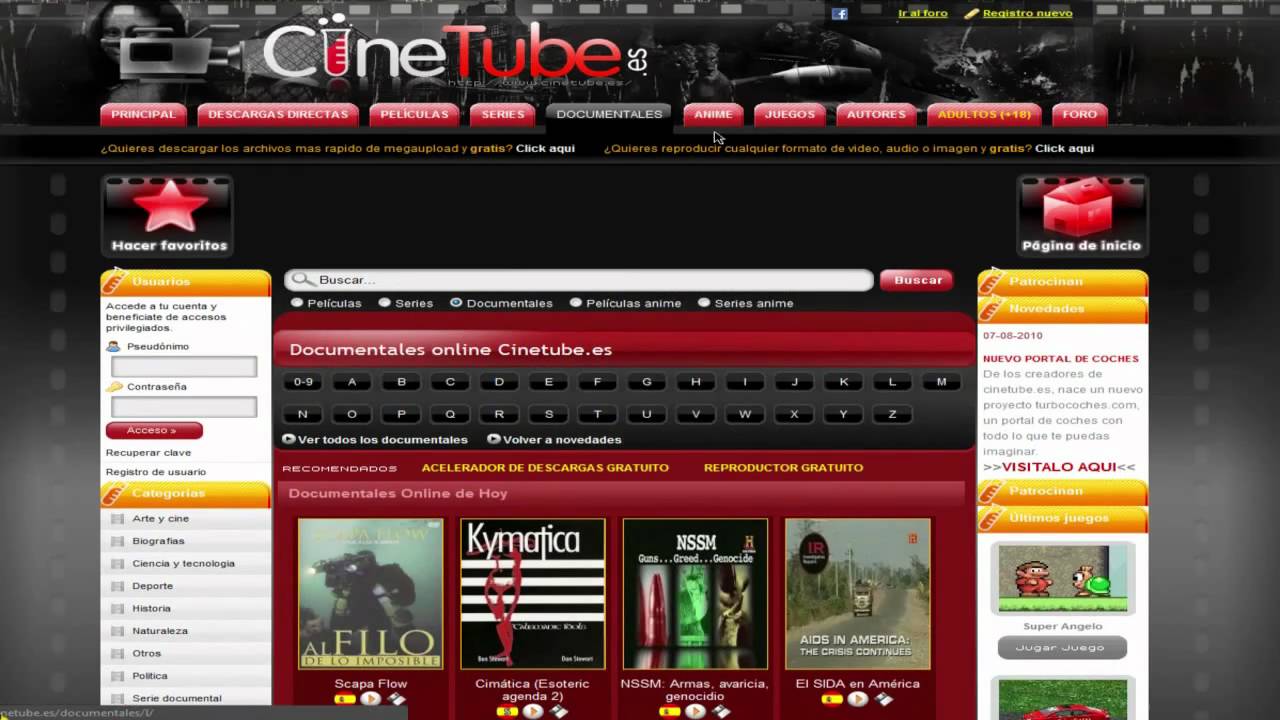 CineTube Excelente Página para ver Películas,Series,Anime Online - YouTube