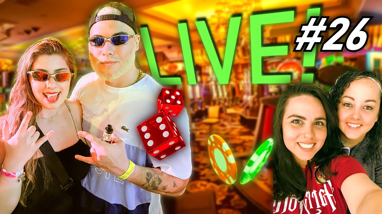 Madrugada em um CASINO nos Estados Unidos 🇺🇲 AO VIVO - DESAFIO 30 DIAS ...