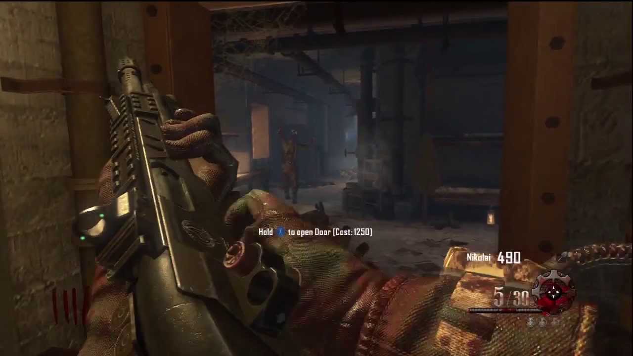 Call of Duty Origins Zombies Footage - Robot Giants, Zombie Blood ...