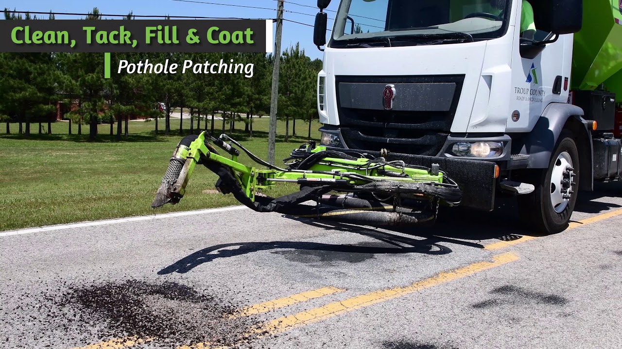 Pothole Patching with Roads & Engineering - YouTube