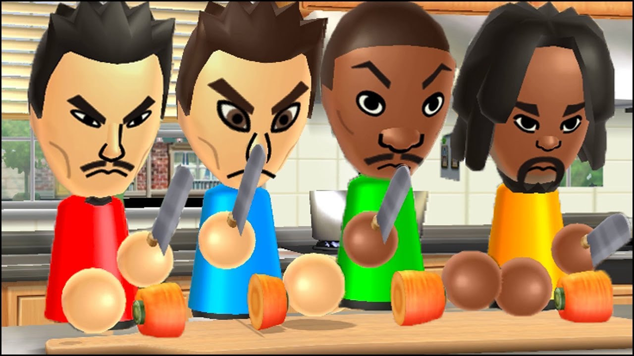 Wii Party MiniGames - Player Vs Saburo Vs Alex Vs James (4 Players On ...
