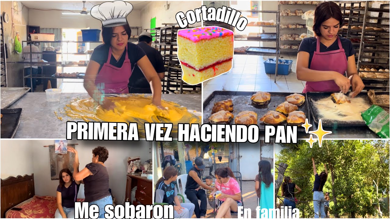 HICE PAN POR PRIMERA VEZ😳🥐🥖🍰(me quedo riquísimo /fuimos con una ...