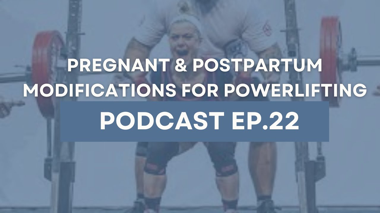 Modifying for Pregnant and Postpartum Powerlifting | Squat, Bench ...