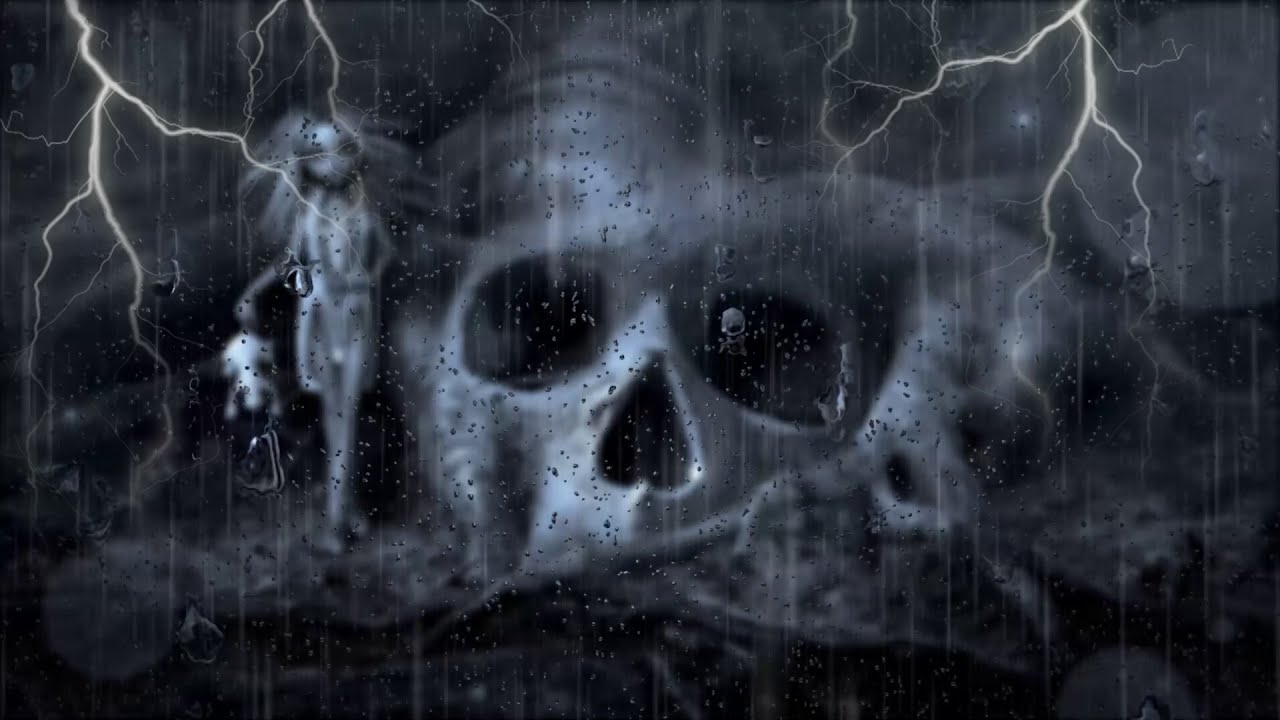 Sleep Easily With The Rain & Thunder Sound With Scary Jungle | Awesome ...