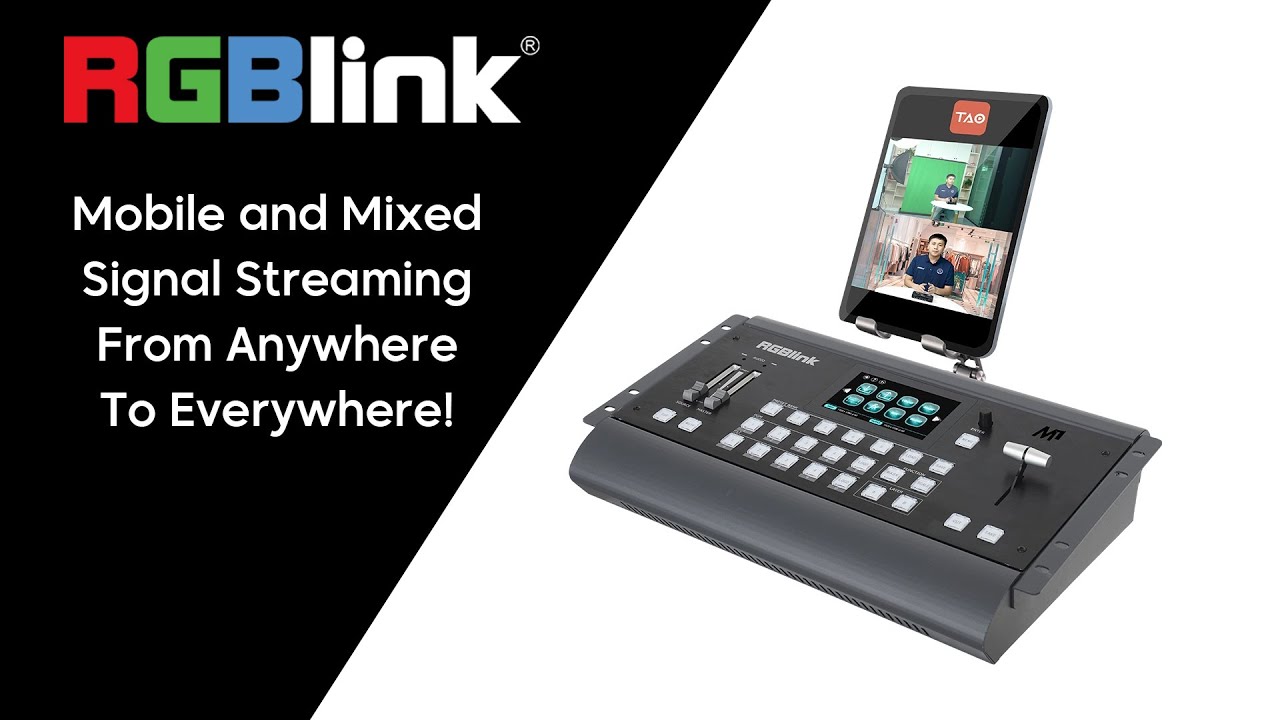 RGBlink M1 NDI: Video Scaling and Mixing, Made Easy! - YouTube