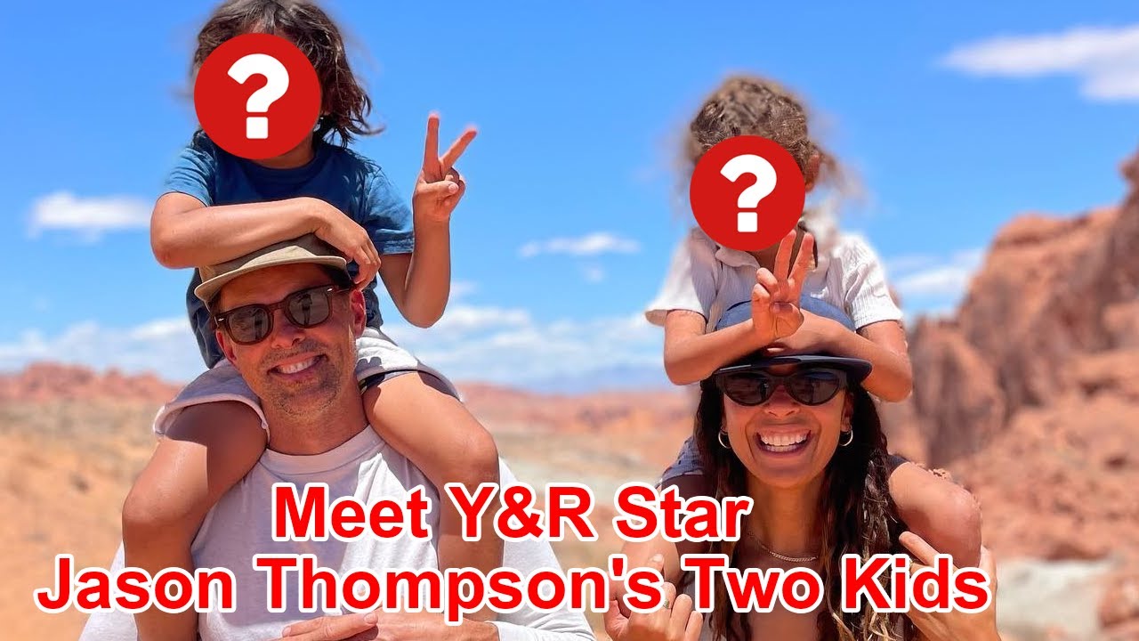 Meet Y&R Star Jason Thompson's Real Life Two Kids - YouTube