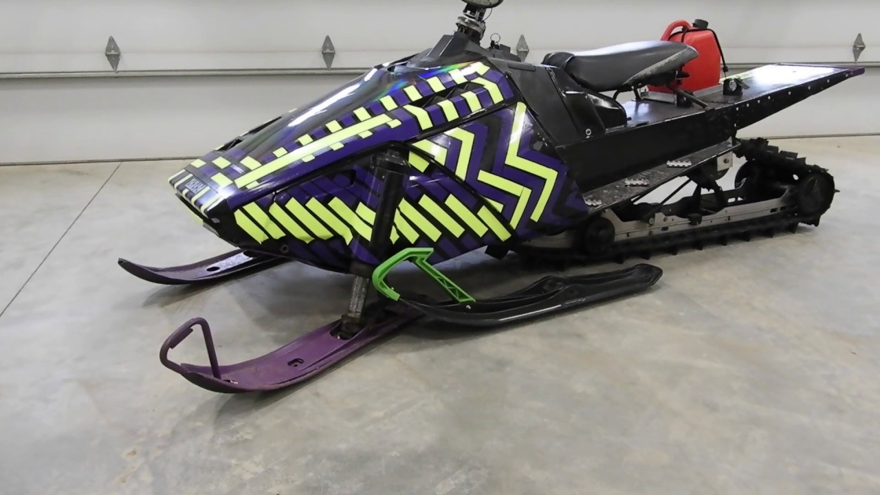 Upgrading to plastic skis on the 85 Phazer - YouTube