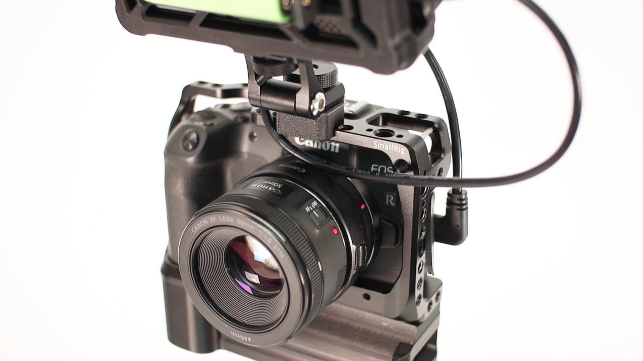 Canon EOS RP SmallRig Cage Battery Add-On by Custom Battery Grips - YouTube