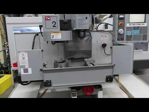 Haas TM-2 CNC Toolroom Mill with 10 Station Tool Changer - YouTube