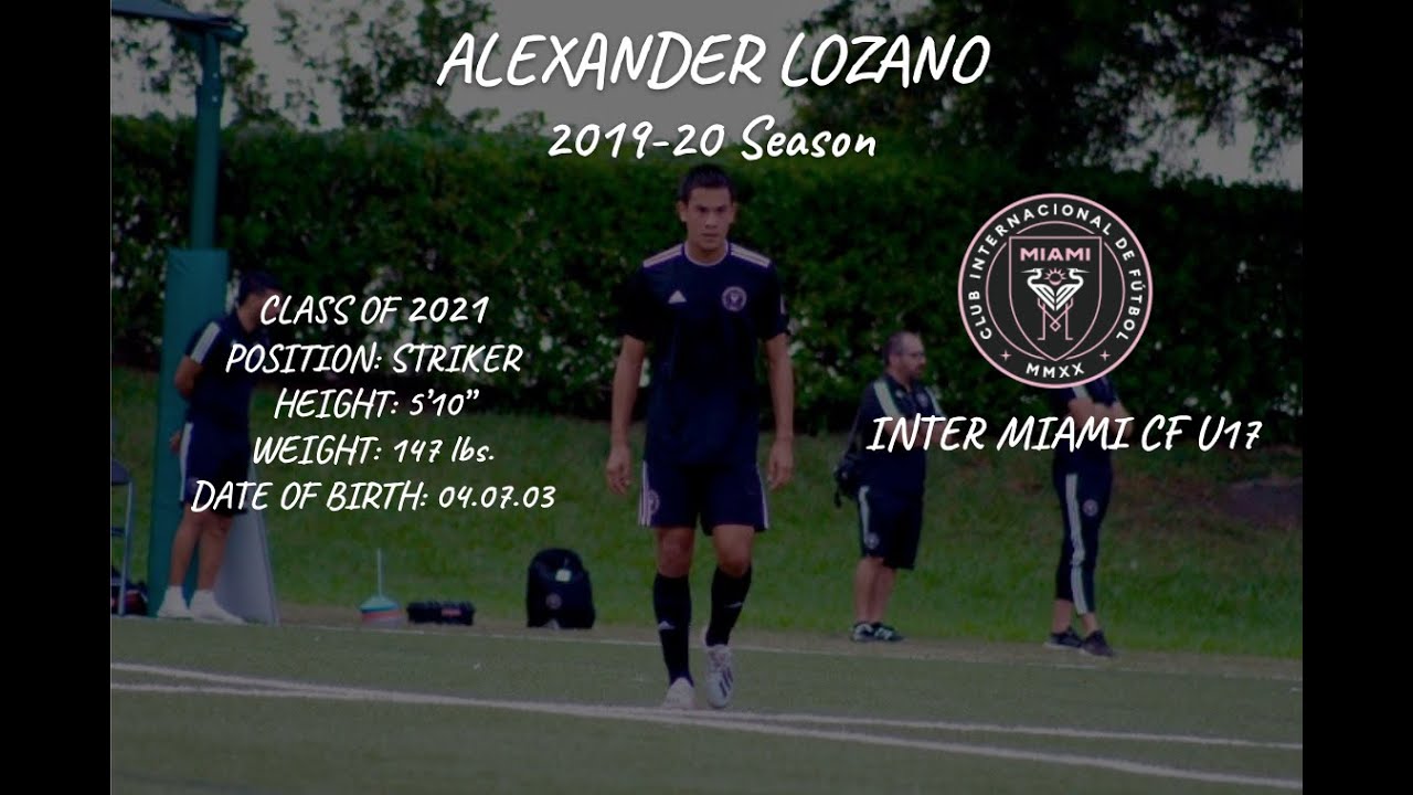 Alexander Lozano - Inter Miami CF Highlights (2019-20) - YouTube