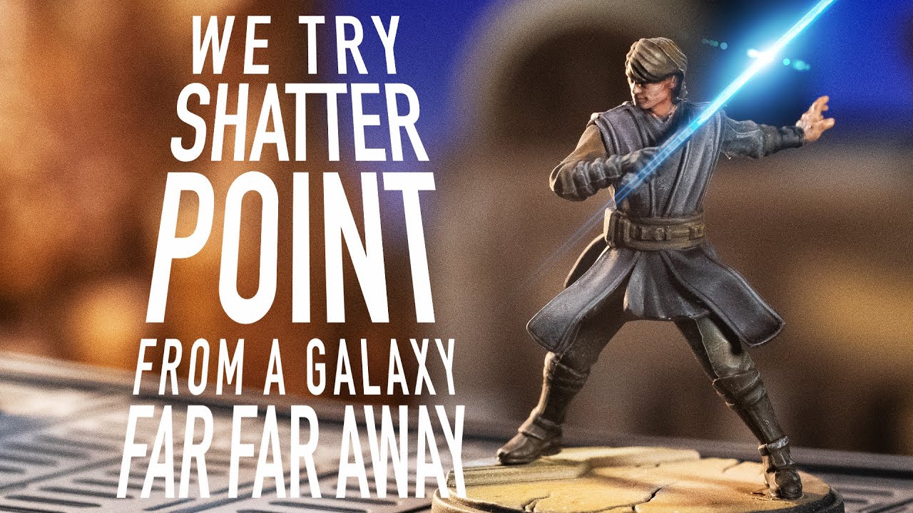 Star Wars Shatterpoint: Live Stream Battle Report - Anakin vs Darth ...