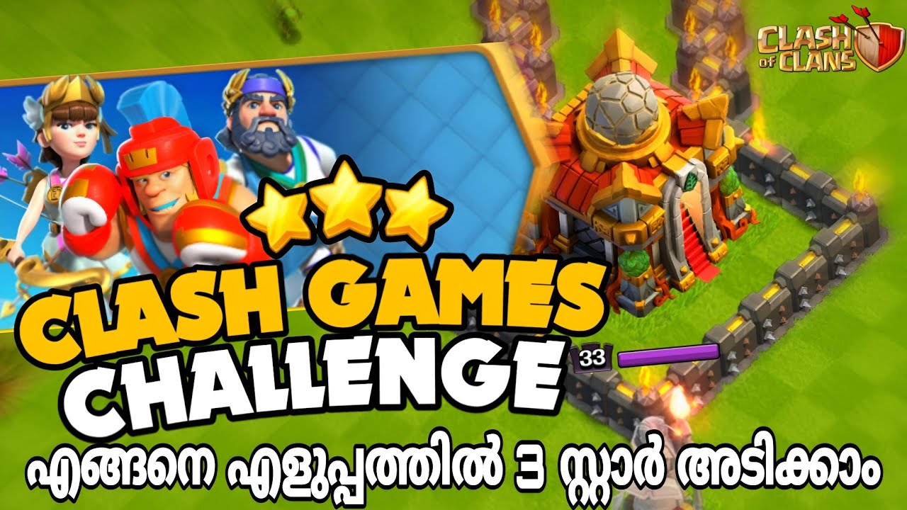 Easily 3 Star It’s all fun and Clash Games Challenge (Clash of Clans ...