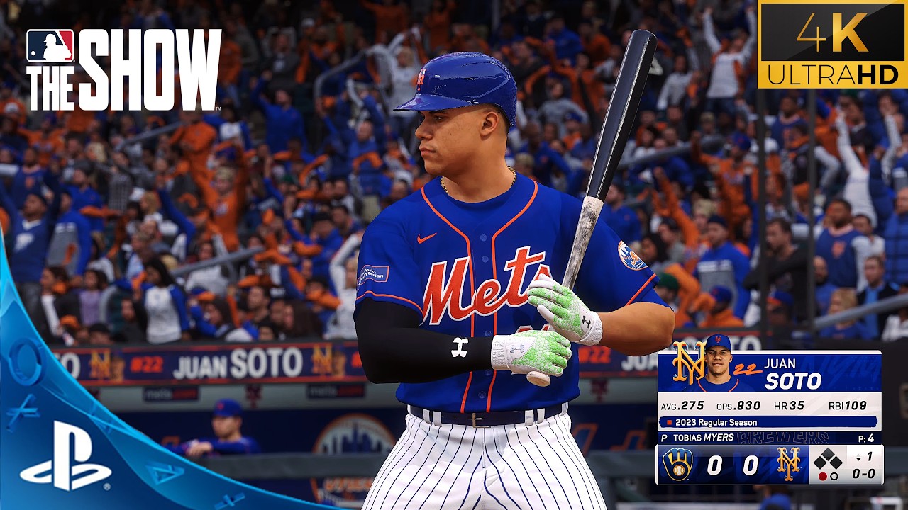 MLB The Show 24! - Juan Soto is a New York Met (Mets Vs Brewers ...