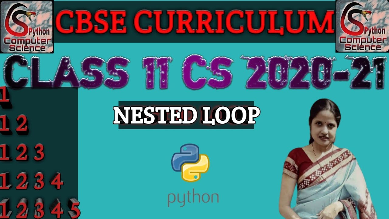 Computer Science For Class 11|Nested Loop|Pattern Based Questions|Flow ...
